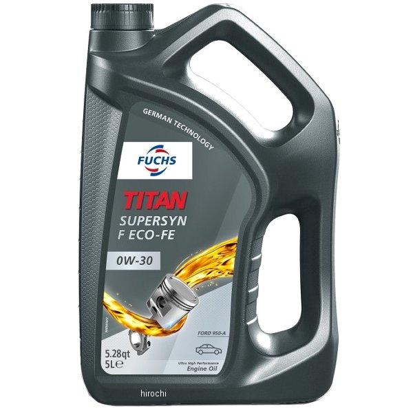 フックス FUCHS エンジンオイル TITAN SUPERSYN F ECO-FE容量:5L粘度:0W-30【承認】JAGUAR LAND ROVER STJLR.03.5007【規格】ACEA C2FORD WSS-M2C950-A【仕...