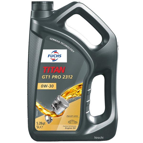フックス FUCHS エンジンオイル TITAN GT1 PRO 2312容量:5L粘度:0W-30【承認】PSA B71 2312【規格】ACEA C2【推奨】CHRYSLER MS-13340CHRYSLER MS.90047FIAT ...