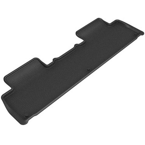 3D MAXpider 22-23 Rivian R1S Kagu 2nd Row Floormats - Blackメーカー：3D MAXpiderメーカー品番：L1RI00121509・掲載画像は、カタログより抜粋した参考画像となってお...