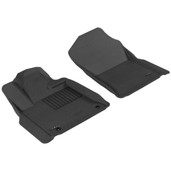 3D MAXpider 2012-2020 Toyota Tundra Reg/DBL/Crewmax/Sequoia Kagu 1st Row Floormat - Blackメーカー：3D MAXpiderメーカー品番：L1TY1491...