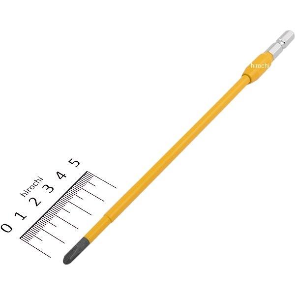 ACMD-2200 アネックス ANEX カラービット (+)2X200 1本です。サイズ(#)：2全長(mm)：200入組本数(本)：1色で先端サイズの見分けが簡単ビット先端は非塗装ですので先端精度は抜群です。ACMD-2200-AXヤフ...