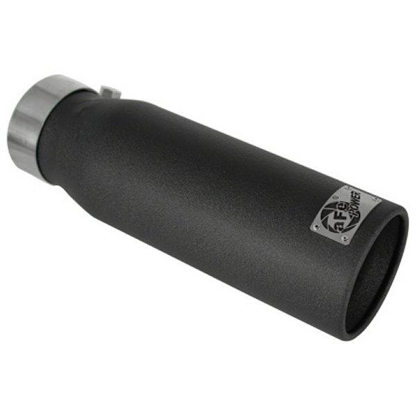 aFe MACHForce XP エキゾーストs Tips SS-304 EXH Tip 3in x 4Out x 12L ボルトオン (blk)メーカー：aFeメーカー品番：49-92043-B・掲載画像は、カタログより抜粋した参考画像と...