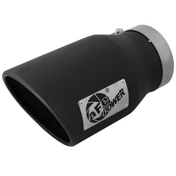 aFe MACHForce XP 5in 304 Stainless Steel Exhaust Tip 5 In x 7 Out x 12L in Bolt On Right - Blackメーカー：aFeメーカー品番：49T50702-...