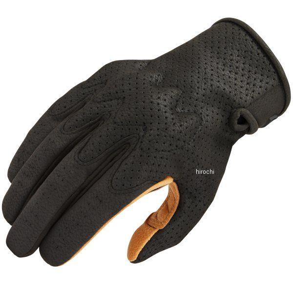 アイコン ICON グローブ AIRFORMカラー:ブラック/タン【仕様説明】全体AxLaredo生地r春夏秋スリーシーズン向け安全規格 EN13594:2015, Level7,KPパンチング加工S 3301-4141M 3301-414...