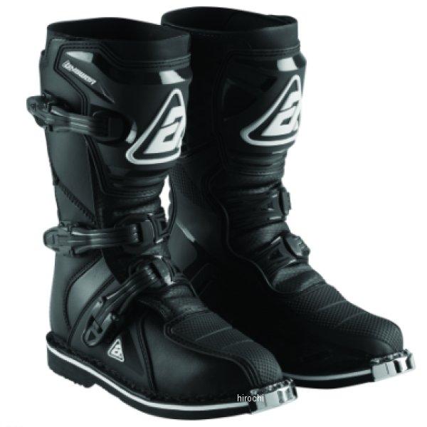 Answer AR1 Boot Black Youth Size - 1メーカー：Answerメーカー品番：445219・掲載画像は、カタログより抜粋した参考画像となっております。ご不安な場合は、メーカーサイトでのご確認をお願い致します。・...