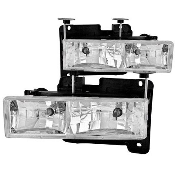ANZO 1988-1998 Chevrolet C1500 Crystal Headlights Chromeメーカー：ANZOメーカー品番：111004・掲載画像は、カタログより抜粋した参考画像となっております。ご不安な場合は、メーカー...
