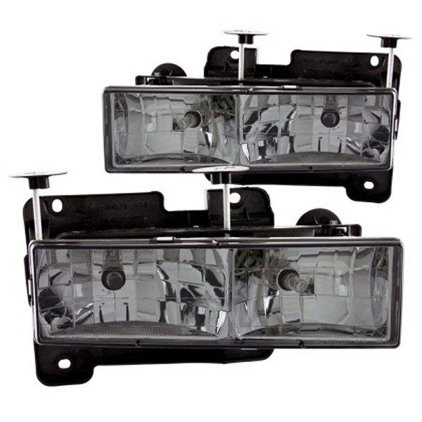 ANZO 1988-1998 Chevrolet C1500 Crystal Headlights w/ Smoke Lensメーカー：ANZOメーカー品番：111061・掲載画像は、カタログより抜粋した参考画像となっております。ご不安な場...
