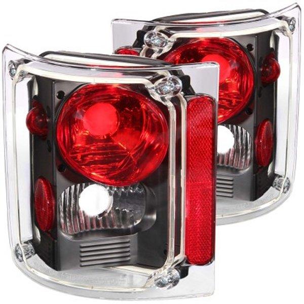 ANZO 1973-1987 Chevrolet C 10 Taillights Blackメーカー：ANZOメーカー品番：211016・掲載画像は、カタログより抜粋した参考画像となっております。ご不安な場合は、メーカーサイトでのご確認をお...