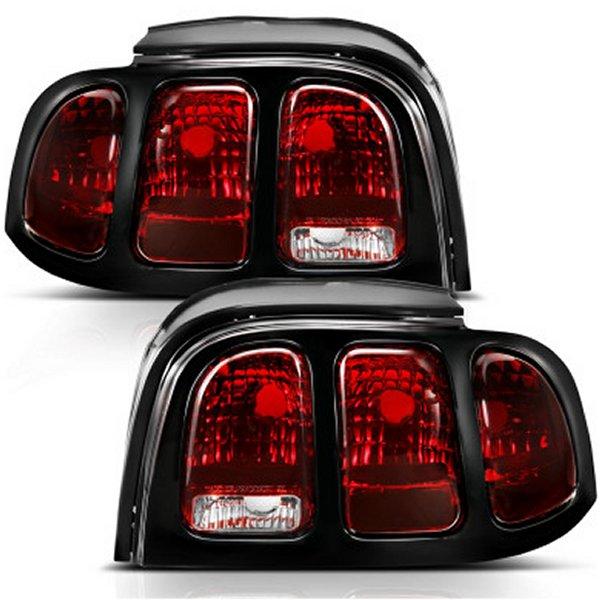 ANZO 1994-1998 Ford Mustang Taillight Dark Red Lens (OE Style)メーカー：ANZOメーカー品番：321350・掲載画像は、カタログより抜粋した参考画像となっております。ご不安な場合...