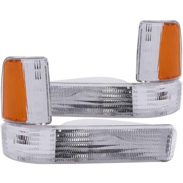 ANZO 1991-1996 Dodge Dakota Euro Parking Lights Chrome w/ Amber Reflectorメーカー：ANZOメーカー品番：511047・掲載画像は、カタログより抜粋した参考画像となって...