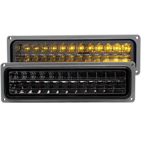 ANZO 1988-1998 Chevrolet C1500 LED Parking Lights Smokeメーカー：ANZOメーカー品番：511068・掲載画像は、カタログより抜粋した参考画像となっております。ご不安な場合は、メーカーサ...