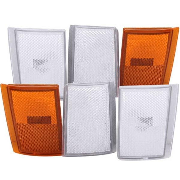 ANZO Corner Lights 1988-1993 Chevrolet C1500 Euro Corner Lights 4 Clear and 2 Amber 6pcメーカー：ANZOメーカー品番：521031・掲載画像は、カタログ...