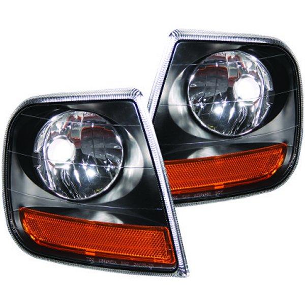 ANZO Corner Lights 1997-2003 Ford F-150 HARLEY DAVIDSON Style Corner Lights Black w/ Amber Reflectorメーカー：ANZOメーカー品番：5210...