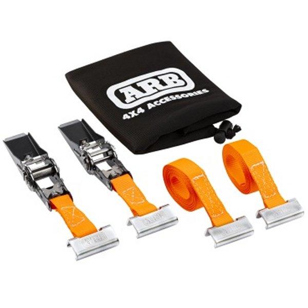 ARB Baserack Ratchet Strap 3M (2個)メーカー：ARBメーカー品番：1780370・掲載画像は、カタログより抜粋した参考画像となっております。ご不安な場合は、メーカーサイトでのご確認をお願い致します。・お届けす...