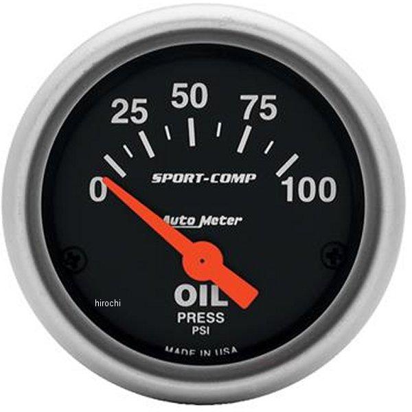 Autometer Sport-Comp 52mm 0-100 PSI Electronic Oil Pressure Gaugeメーカー：AutoMeterメーカー品番：3327・掲載画像は、カタログより抜粋した参考画像となっております。...