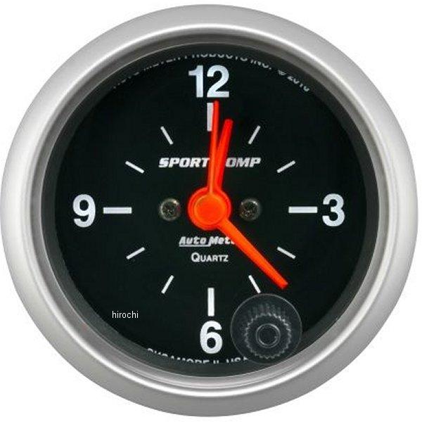 Autometer Sport-Comp 2-1/16in. 12 Hour Analog Clock Gaugeメーカー：AutoMeterメーカー品番：3385・掲載画像は、カタログより抜粋した参考画像となっております。ご不安な場合は、...