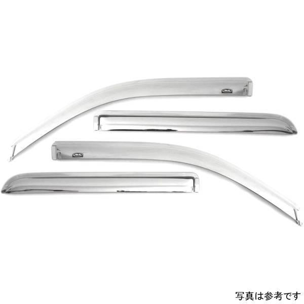 AVS 07-18 Toyota Tundra Crewmax Ventvisor Outside Mount Front &amp; Rear Window Deflectors 4pc - Chromeメーカー：AVSメーカー品番：68...