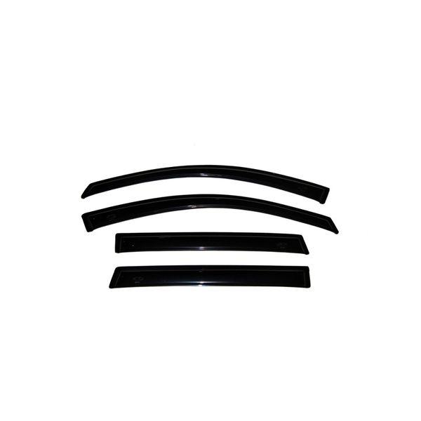 AVS 07-18 Jeep Wrangler Unlimited Ventvisor Outside Mount Window Deflectors 4pc - Smokeメーカー：AVSメーカー品番：94249・掲載画像は、カタログより...