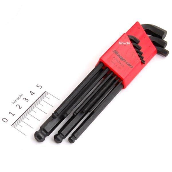 セット, メートル, レンチ, L-シェイプ, ボール 六角, スタビ (9 pcs.) (1.5 to 10mm)・ボール ヘキサ allows up to 25° angle entry. スタビ 全長 for access in ti...