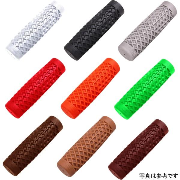 ・微妙なドーム型中央セクションを備えたクラシックなバンワッフルソールパターンを採用し、人間工学と振動減衰を改善。・1インチ(25mm)ハンドル用。・全長5インチ(127mm)。・ペアで販売。・アメリカ製。※スロットルスリーブは含まれていませ...