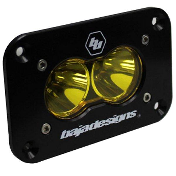 Baja Designs S2 Sport Flush Mount Work/Scene Pattern LED Work ライト - Amberメーカー：Baja Designsメーカー品番：541016・掲載画像は、カタログより抜粋した...