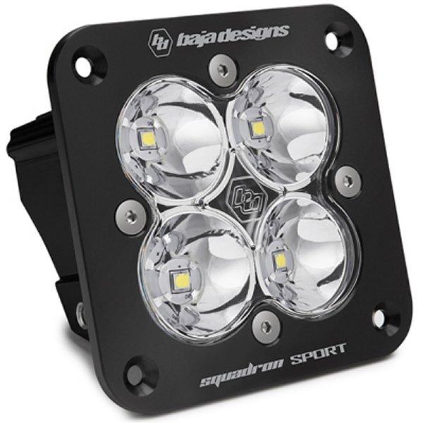 Baja Designs Squadron Sport Work/Scene Pattern Black Flush Mount LED Light Pod - Clearメーカー：Baja Designsメーカー品番：551006・掲載画...