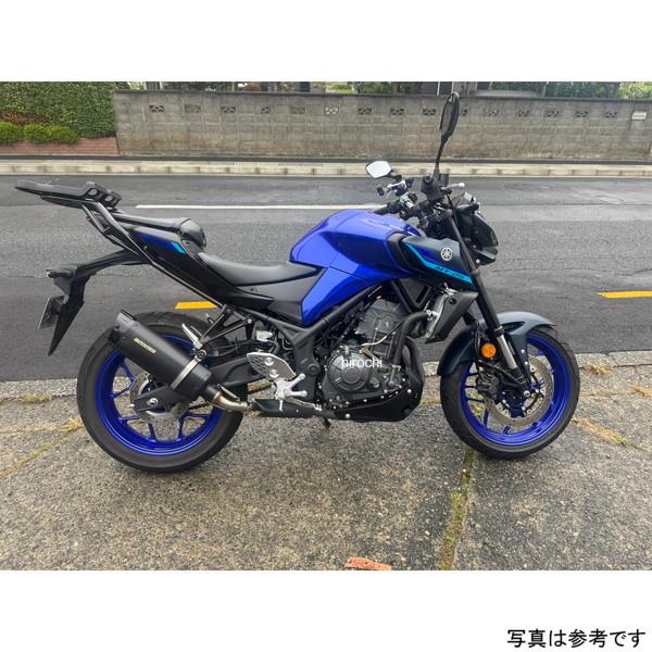 25年 ヤマハ MT-25マフラータイプ：スリップオン タイプSサイレンサー素材：ステンレス(ブラック仕上げ)公道利用：JMCA認証モデル・公道利用可(車検対応)近接排気騒音：91db加速走行騒音：79db【注意】写真は一部代表画像を使用し...