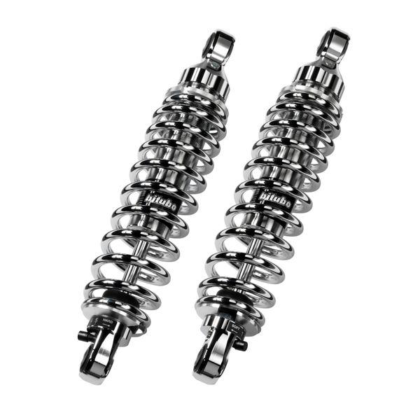Bitubo WME0 Twinshocks Adjustable: Spring Preload, Rebound, Length 351mm, Chrome Editionメーカー：Bitubo Suspensionメーカー品番：HD0...