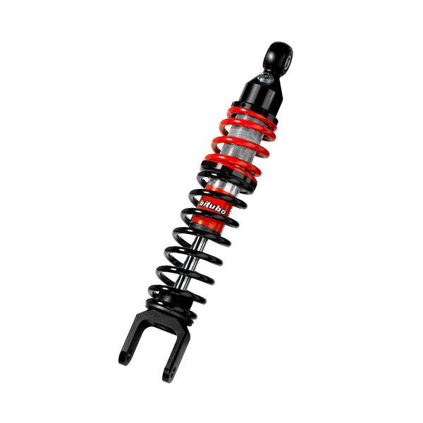 Bitubo YXB0 Monoshock Rear Adjustable: Spring Preload, Red And Black Springsメーカー：Bitubo Suspensionメーカー品番：SC182YXB01・掲載画像...
