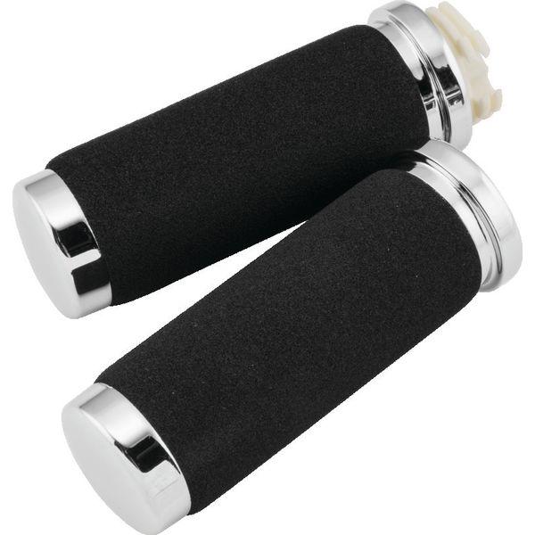 Bikers Choice 81-Up Big Twin &amp; XL With Dual Cable Black Cushion Grips With Sleeve Prメーカー：Bikers Choiceメーカー品番：491310・...