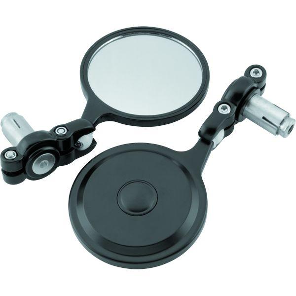 BikeMaster Barend Mirror Folding 7/18in Handlebars - Pair - Blackメーカー：BikeMasterメーカー品番：600300・掲載画像は、カタログより抜粋した参考画像となっており...
