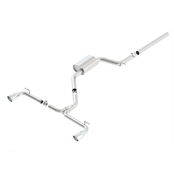 Borla 2015 VW GTI 2.0T AT/MT SS Catback Exhaustメーカー：Borlaメーカー品番：140597・掲載画像は、カタログより抜粋した参考画像となっております。ご不安な場合は、メーカーサイトでのご確認...