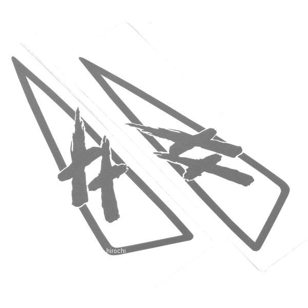 ピラミッドプラスチック Pyramid Plastics デカール96年-07年 ホンダ CBR1100XX ブラックバードカラー:シルバー防水＆耐紫外線ビニールデカールピラミッドシートカウル（SKU:11525）で使用するように設計されて...