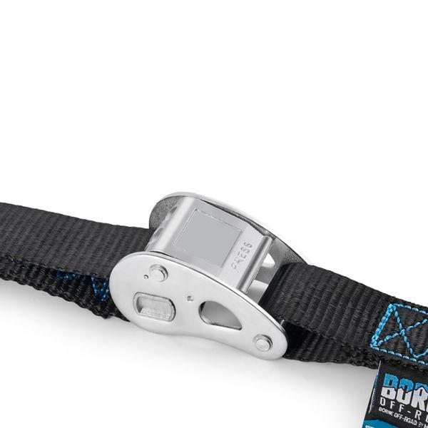 Borne Off-Road Cam Buckle Tie-Down Kit (2-Pack) Blackメーカー：Borne Off-Roadメーカー品番：BNRTC-TDCB-2BK・掲載画像は、カタログより抜粋した参考画像となっており...