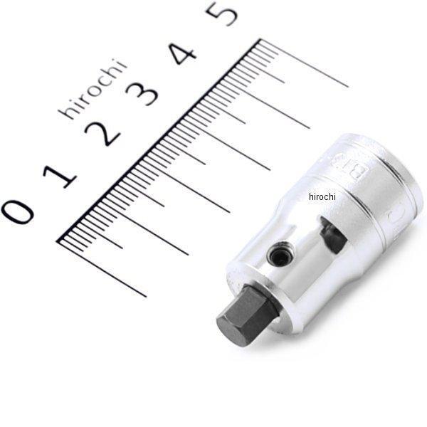 9.5sq スタッビヘキサゴンビットソケット 6mmビットの交換が可能です。BT3-06SS-KCヤフー JP店