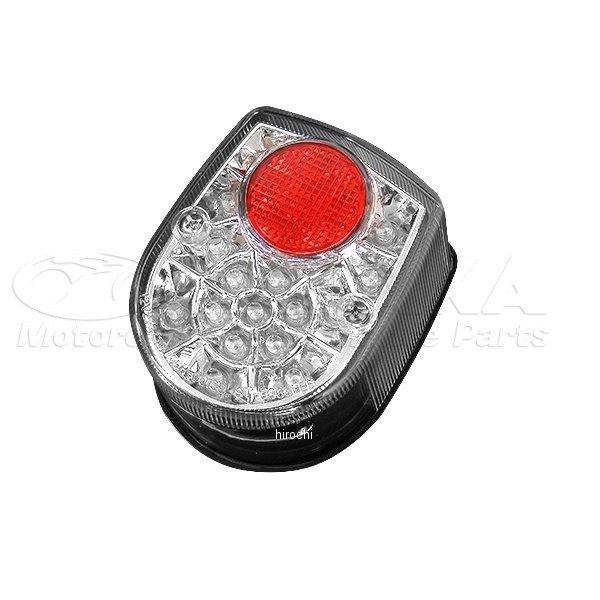 ca0338 田中商会 LEDテールランプ ホンダ スーパーカブカラー:クリア・リフレクター付・ナンバー灯内蔵※年式、モデルにより配線加工の必要があります。※台湾製※FI(インジェクション）車両に装着の場合はポジションランプの電源をアクセサ...
