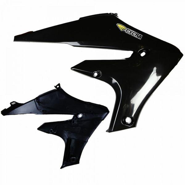 Cycra 20+ Yamaha WR250F Powerflow Radiator Shrouds - Blackメーカー：Cycraメーカー品番：1CYC-1784-12・掲載画像は、カタログより抜粋した参考画像となっております。ご不安...