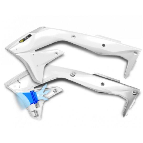Cycra 16-18 Kawasaki KX450F Powerflow Radiator Shrouds - Whiteメーカー：Cycraメーカー品番：1CYC-1867-42・掲載画像は、カタログより抜粋した参考画像となっております...