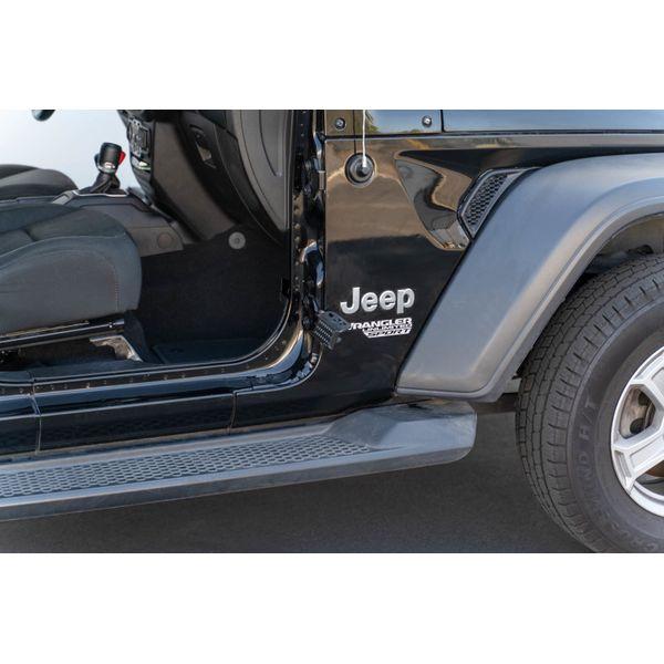 DV8 Offroad 07-23 Jeep Gladiator/Wrangler JT/JK/JL Foot Pegsメーカー：DV8 Offroadメーカー品番：STJL-05・掲載画像は、カタログより抜粋した参考画像となっております。...
