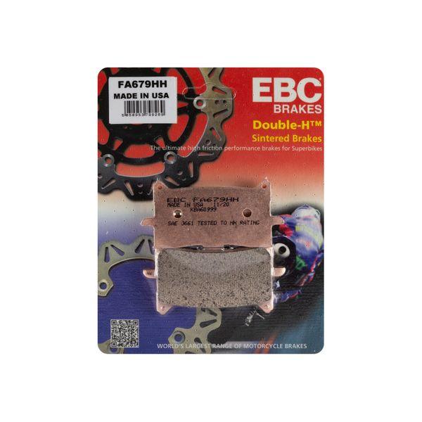 EBC 19-21 Honda CB 650 R Front Left/Right Sintered HH/R Brake Padsメーカー：EBC Powersportsメーカー品番：FA679HH・掲載画像は、カタログより抜粋した参考画...