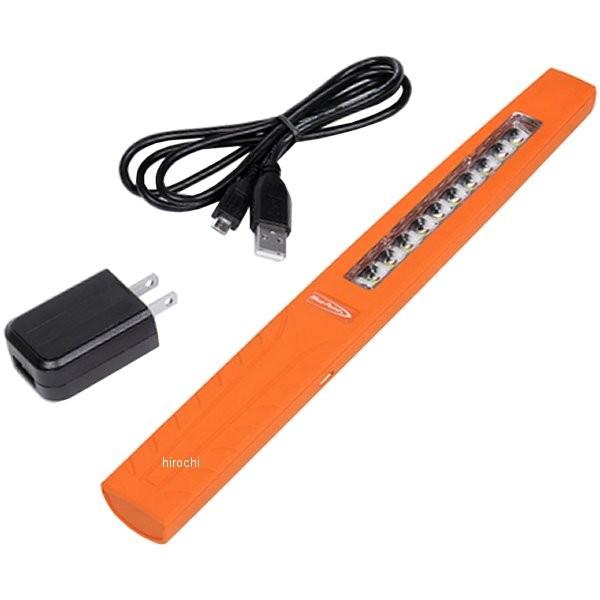 ショップライト リチャージャブル スリム 10 SMD LED オレンジです。Brightness Approxately 450 Lux at 0.5m Battery Type 3.7V Li-ion 1200mAh Slim Rech...