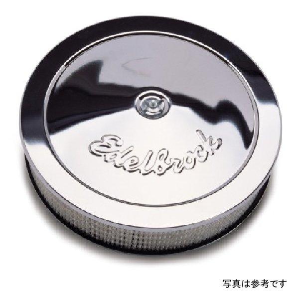 Edelbrock Air Cleaner Pro-Flo Series Round Steel Top Paper Element 14In Dia X 3 313In Chromeメーカー：Edelbrockメーカー品番：1207・掲載...