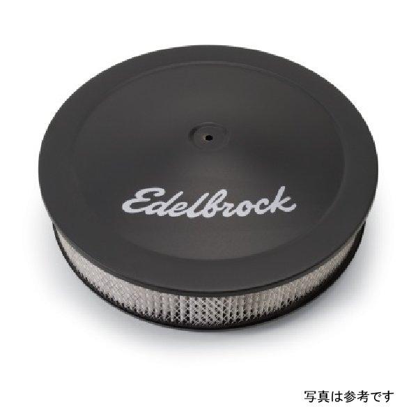 Edelbrock Air Cleaner Pro-Flo Series Round Steel Top Paper Element 14In Dia X 3 75In Dropped Baseメーカー：Edelbrockメーカー品番：12...