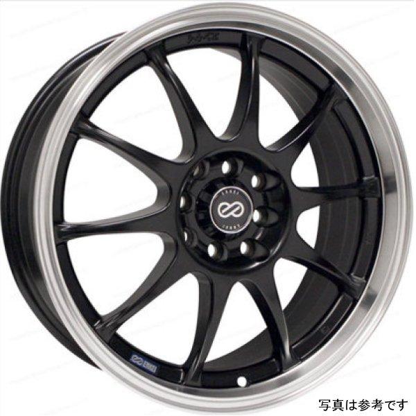 Enkei J10 15x6.5 5x100/114.3 38mm オフセット 72.62mm Bore Dia Matte ブラック w/ Machined Lip ホイールメーカー：Enkeiメーカー品番：409-565-02BK・掲載...