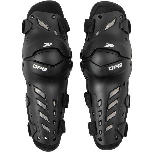 ディーエフジー DFG ニーシンガード アーマックスPROカラー：ブラック機能と価格のベストバランスを追求したヒンジ付きニーシンガード。膝のデュアルヒンジで動きやすさを確保しながら、膝の上までしっかりとしたプロテクションを提供。軽量設計で扱...