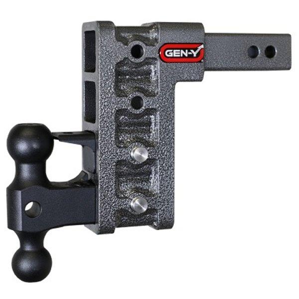 Gen-Y Mega Duty 2in Shank 7.5in Drop 2K TW 16K Hitch w/GH-051 Dual-Ball/GH-032 Pintle Lockメーカー：GEN-Y Hitchメーカー品番：GH-524・...