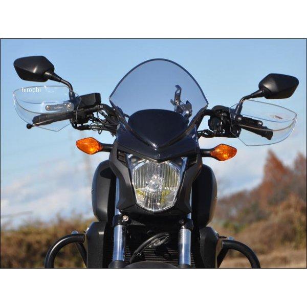 シックデザイン ガイラガントレット クリアCTX700N DCT走行風よりライダーの拳や指先を保護するナックルガード。シールド本体はポリカーボネイト製で、色はクリアです。十分な強度をもたせた取付けステーは高い風圧を受けてもガタツキが出ないよ...