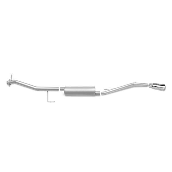 Gibson 06-11 Honda Element EX 2.4L 2.25in Cat-Back Single Exhaust - Aluminizedメーカー：Gibsonメーカー品番：314001・掲載画像は、カタログより抜粋した参...