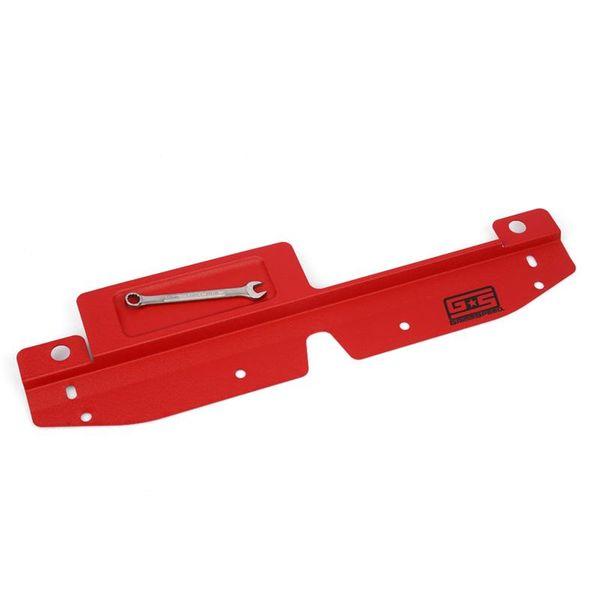 GrimmSpeed 08+ Subaru Impreza/WRX/STI Radiator Shroud w/Tool Tray - Redメーカー：GrimmSpeedメーカー品番：096009・掲載画像は、カタログより抜粋した参考画像...