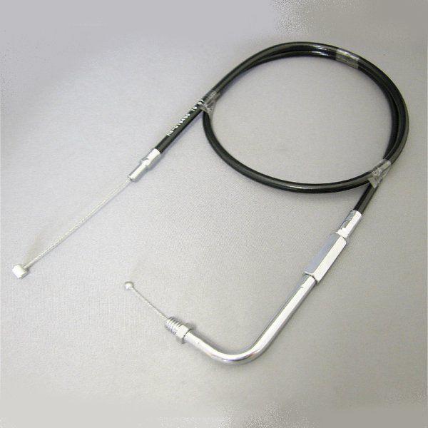 90年-95年 Big Twin(ダイナ、ソフテイル、ツーリング)のハーレー標準装備キャブ車ハウジング長：900mmトラベル長：120mmエルボー長：111mmエルボー角度：90°レバー側差込形状：スロットル側(5/16-18 ネジ式) /...